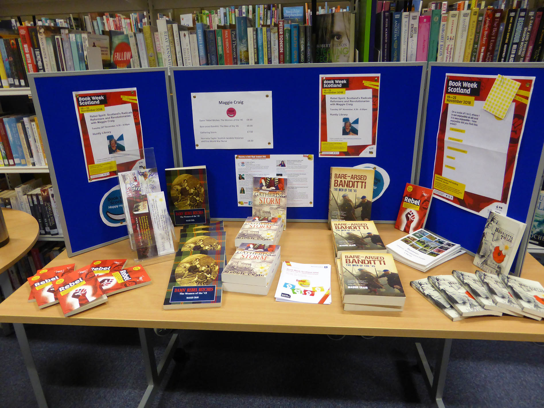 Book Week Scotland 2018 – Maggie Craig – Scottish Writer